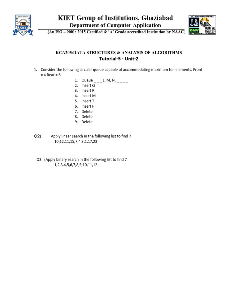 Tut 5 | PDF | Teaching Methods & Materials | Technology & Engineering