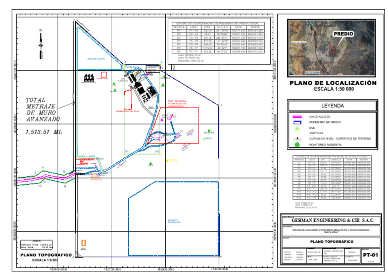 Plano Topografico - GESAC - ALYABE - 25-10-2024 - DJ-Layout1 | PDF