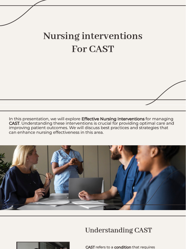 Slidesgo Effective Nursing Interventions For Managing Cast Best ...