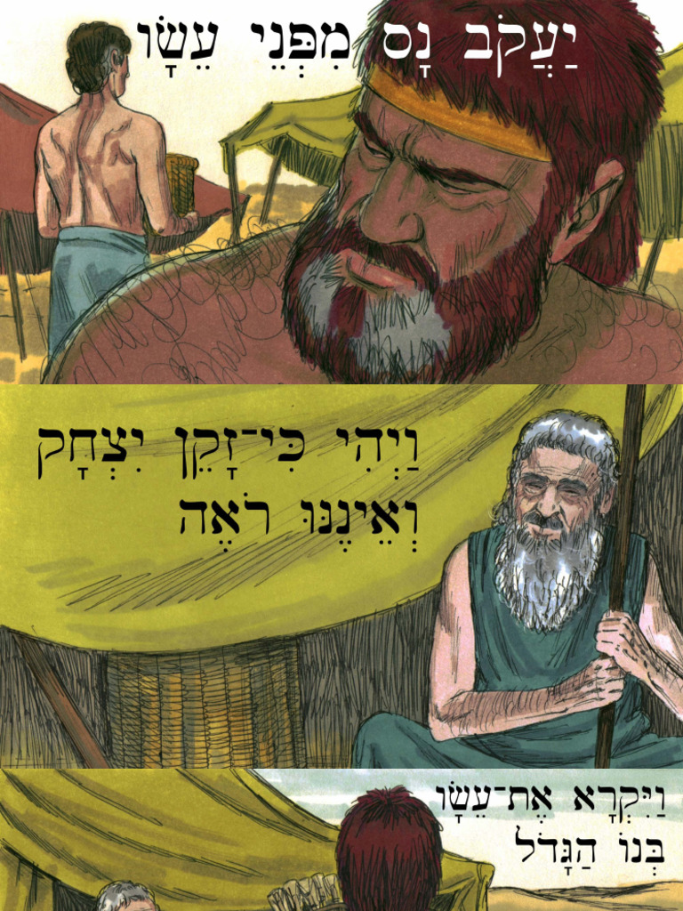 Jacob Flees From Esau | PDF