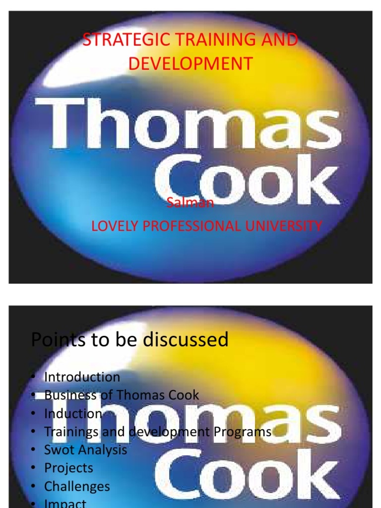 Thomas Cook Career and Values Guide | PDF