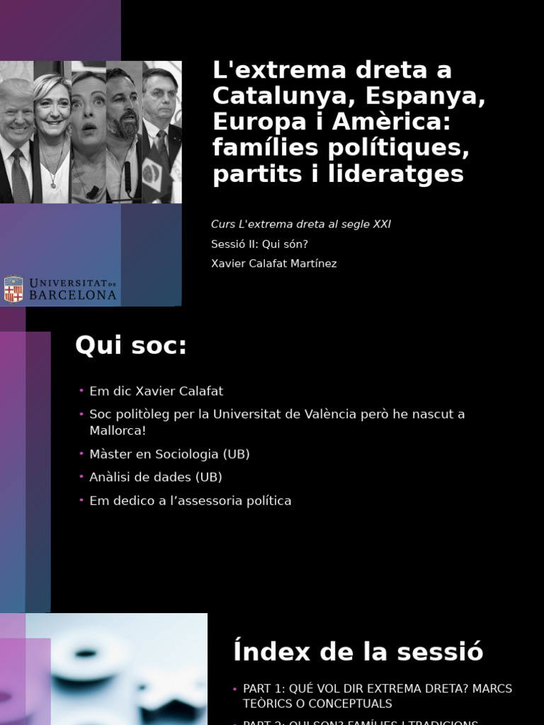 L'Extrema Dreta A Catalunya, Espanya, Europa | PDF