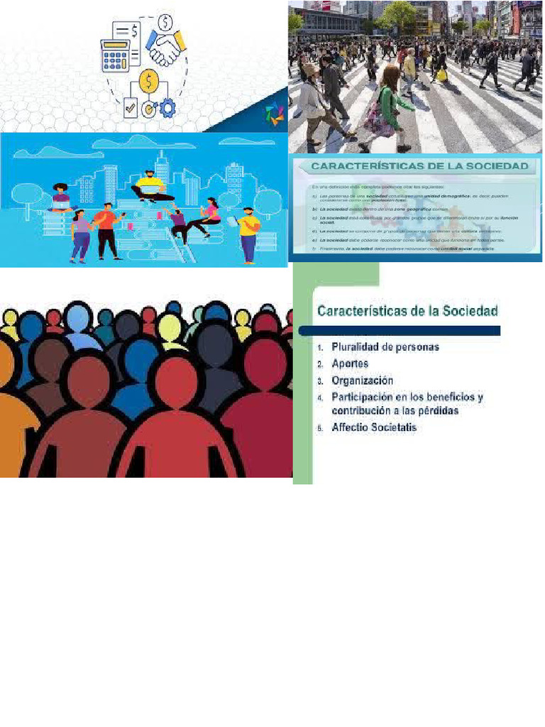 Collague Caracteristicas de Las Sociedades | PDF