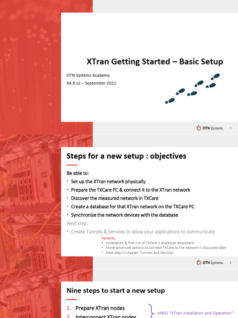 XTran Network Setup Guide | PDF | Computer Network | Network Topology