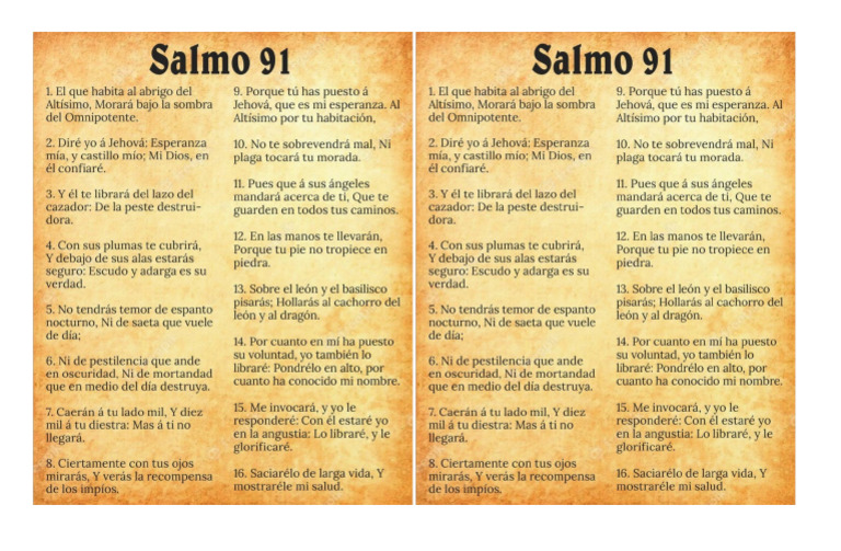 Salmo 91 | PDF
