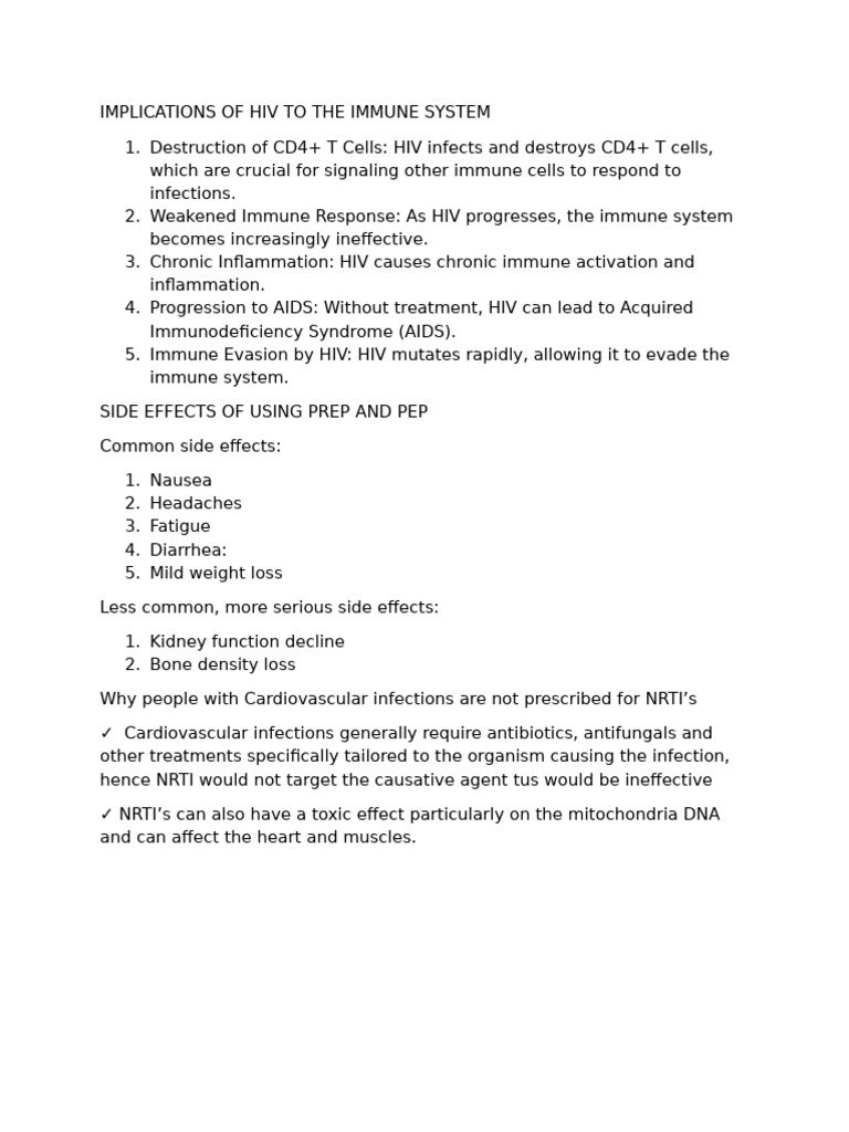 HIV Assignment | PDF