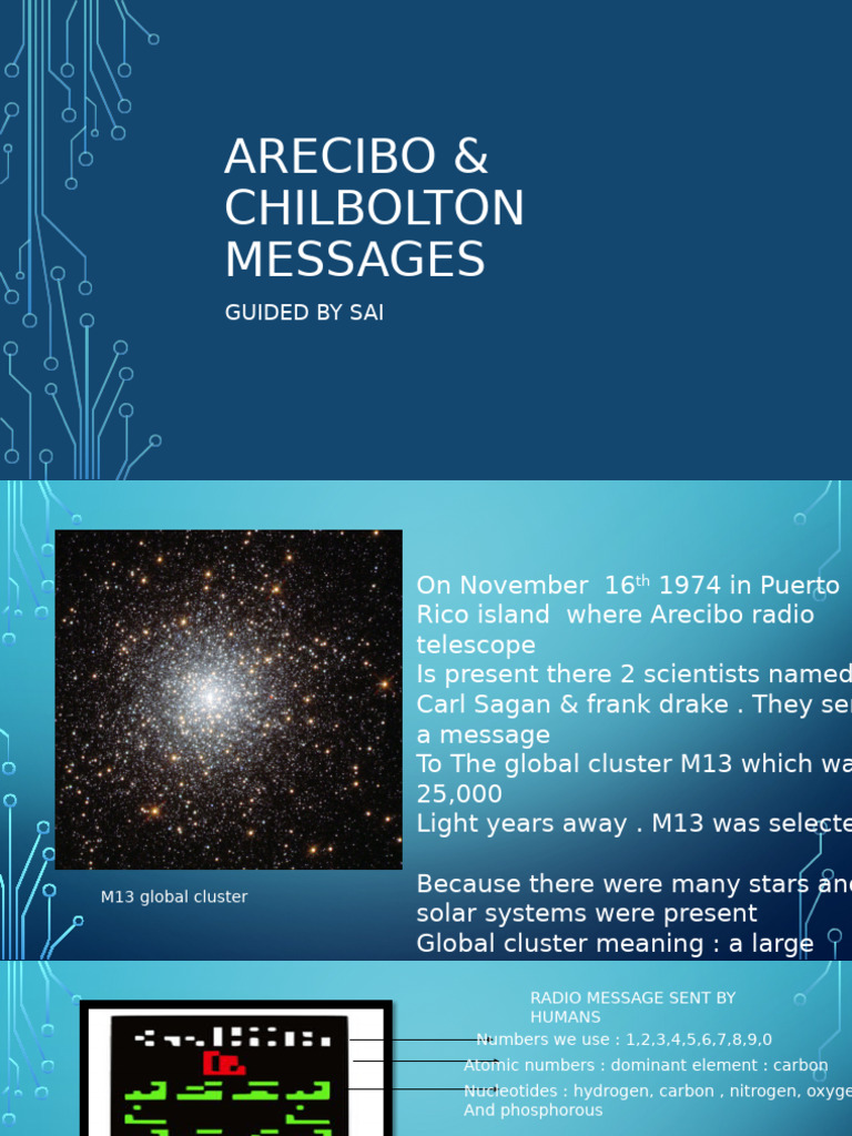 Arecibo & Chilbolton Messages | PDF | Young Adult