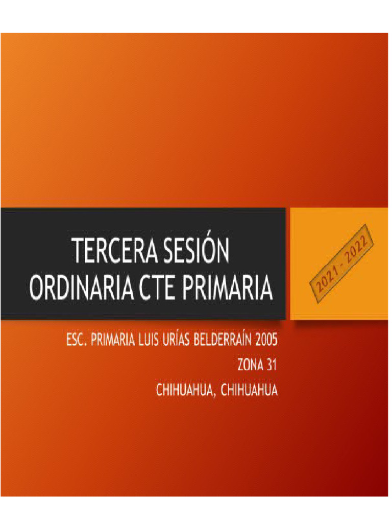 CUADERNILLO DEL MAESTRO CTE SESION 3 5o A | PDF