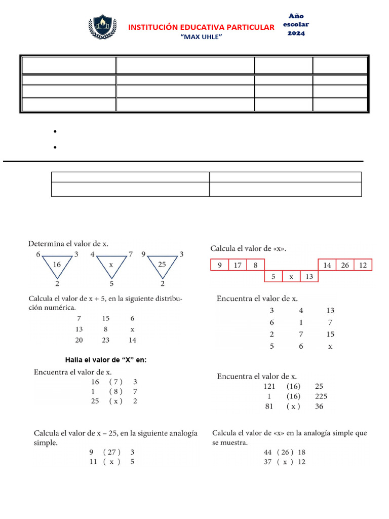 7ma Unidad Hab. Mat - Secundaria | PDF