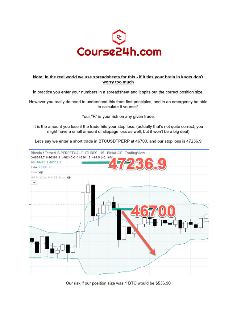 5 Calculating Position Size - R Value | PDF