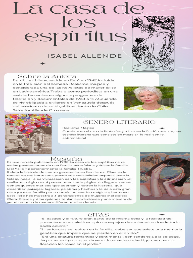 La Casa de Los Espíritus | PDF | Ficción general