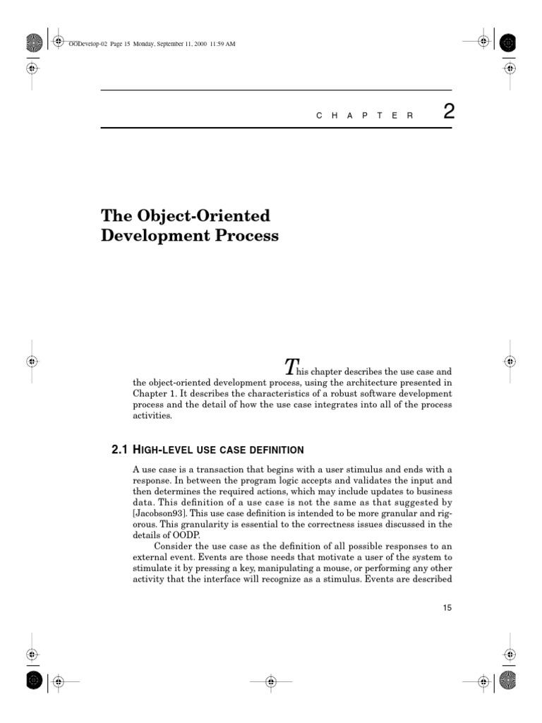 0130306215 | PDF | Use Case | Class (Computer Programming)