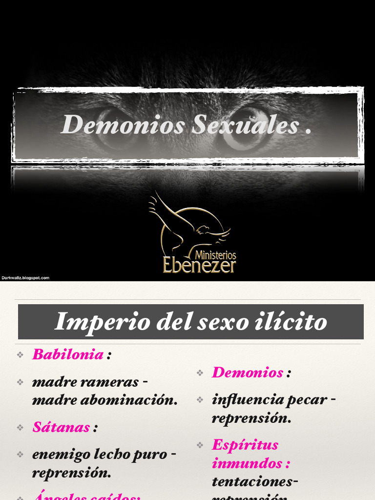 Demonios Sexuales y su Influencia | PDF | Creencia religiosa y doctrina