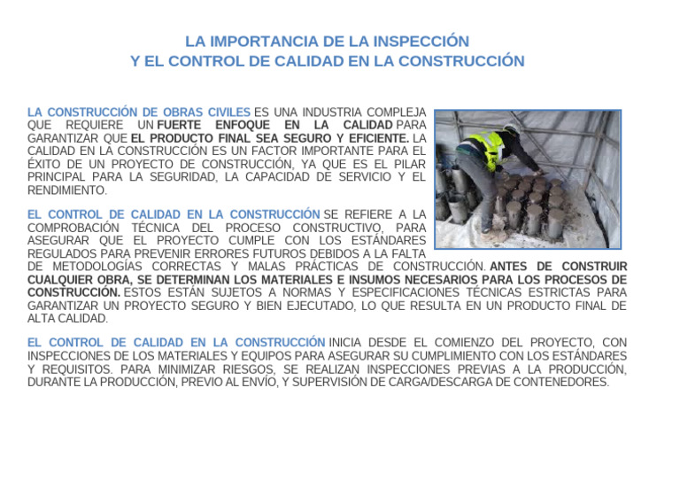 Control de Calidad | PDF | Negocios | Informática