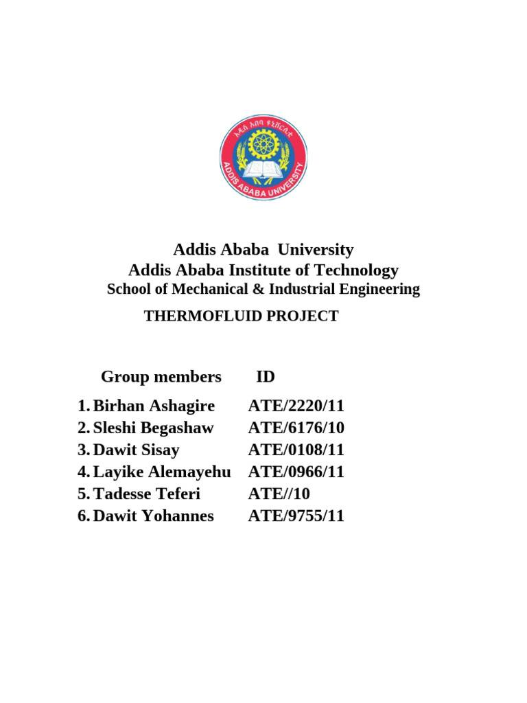 AAiT Library Ventilation Design | PDF | Ventilation (Architecture) | Volume