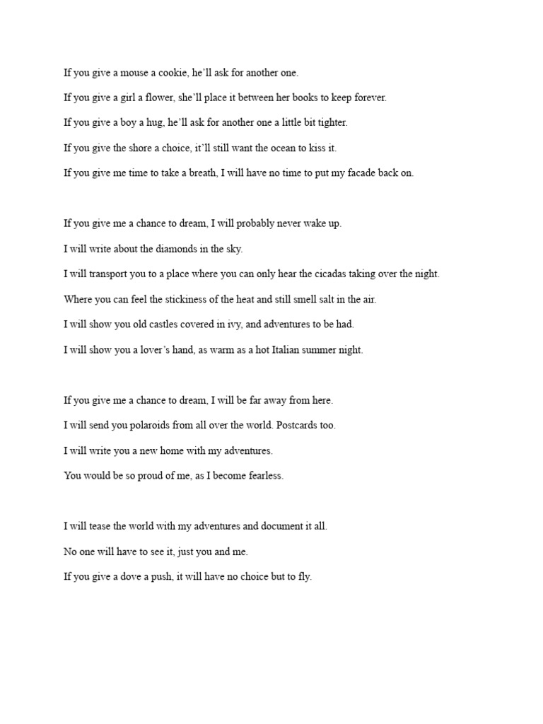 Poem For Paloma PDF | PDF | Poetry | General Fiction