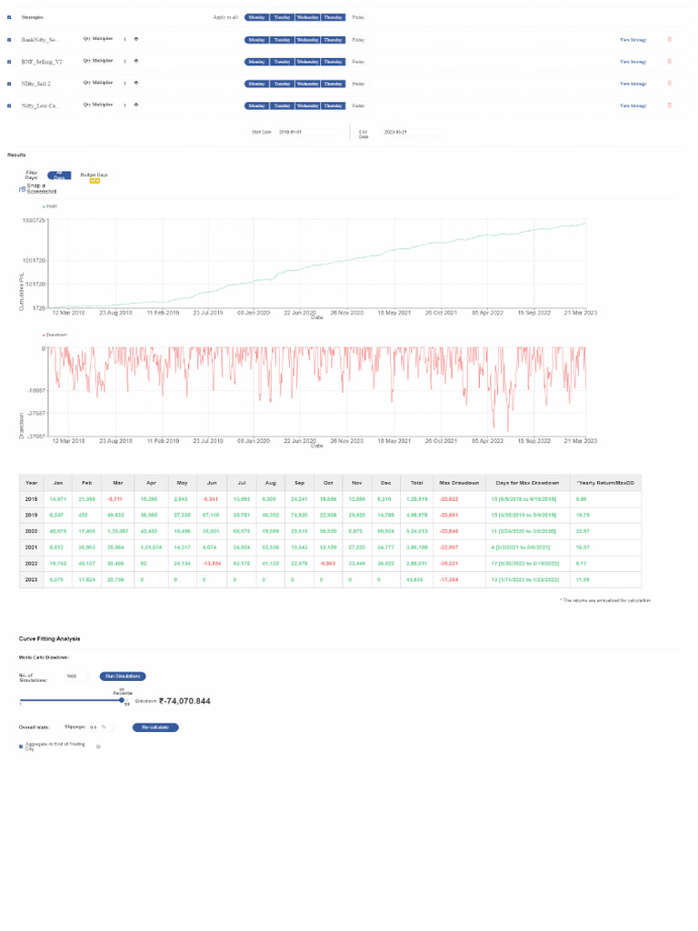 Portfolio Selling Master V2 | PDF