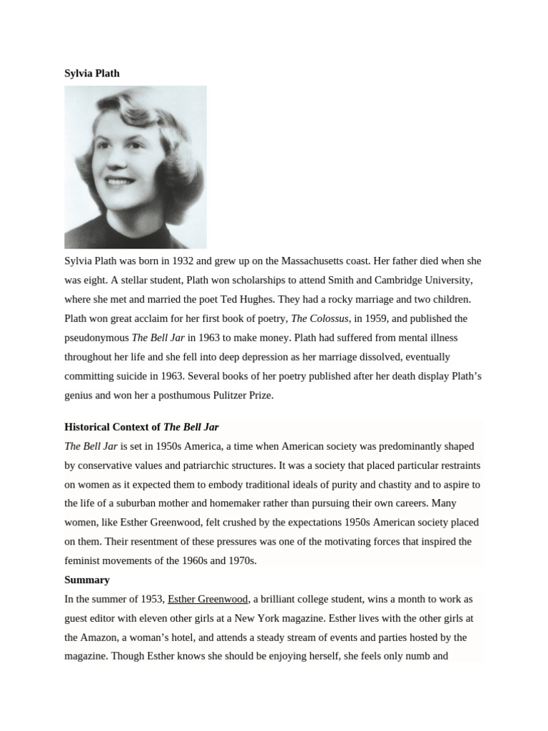 Understanding The Bell Jar's Themes | PDF | Sylvia Plath