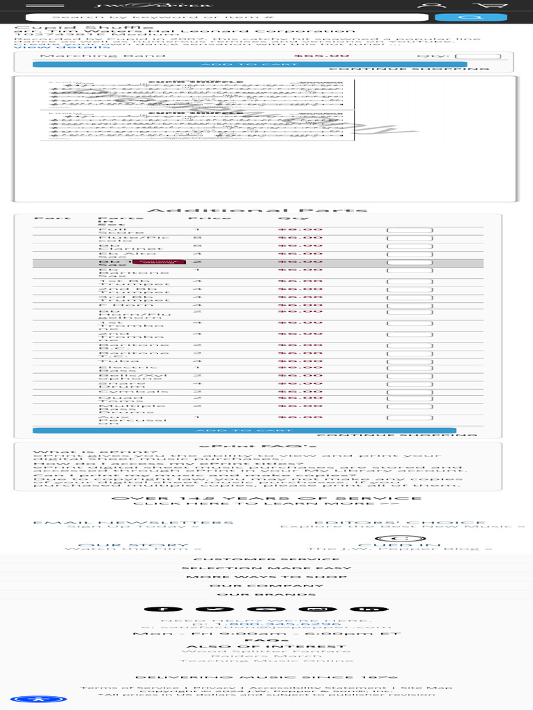 Digital Sheet Music Cupid Shuffle | PDF | Saxophone | Aerophones