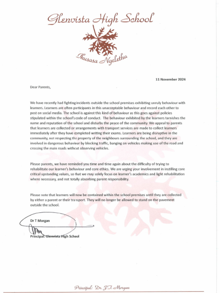 Behaviour Statement | PDF