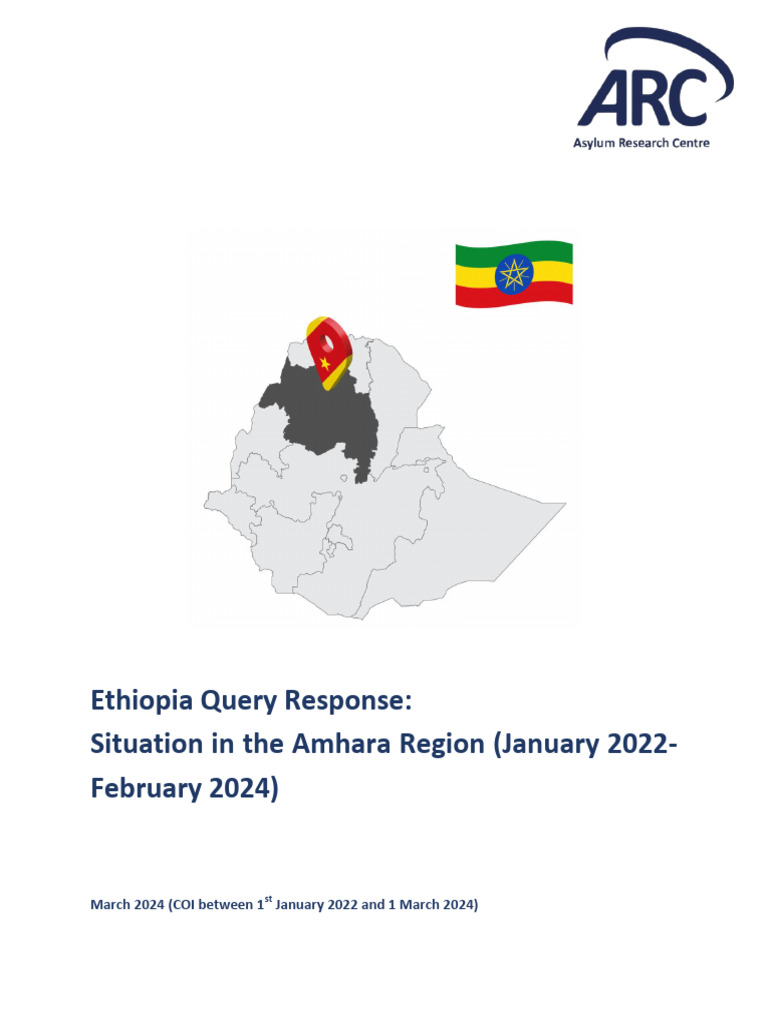 ARC Query Response Amhara 2024 FINAL | PDF | Ethiopia