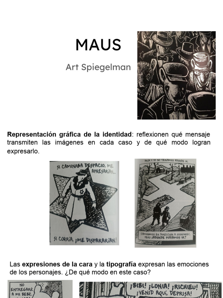 Análisis Gráfico de "Maus" | PDF