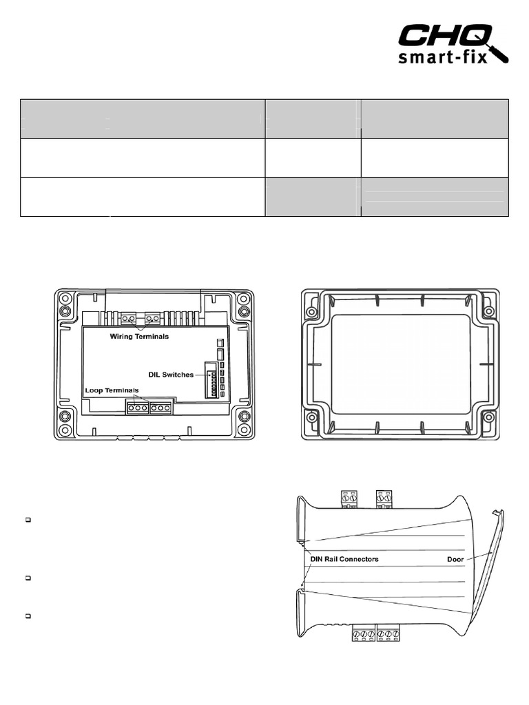 CHQ Modules Installation Guide | PDF | Relay | Resistor