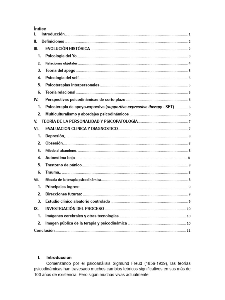 Teorías Psicodinamicas tp2 | PDF | Psicoanálisis | Mente inconsciente