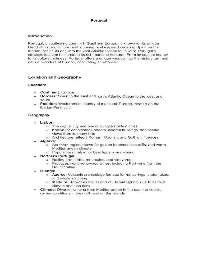 Portugal | PDF