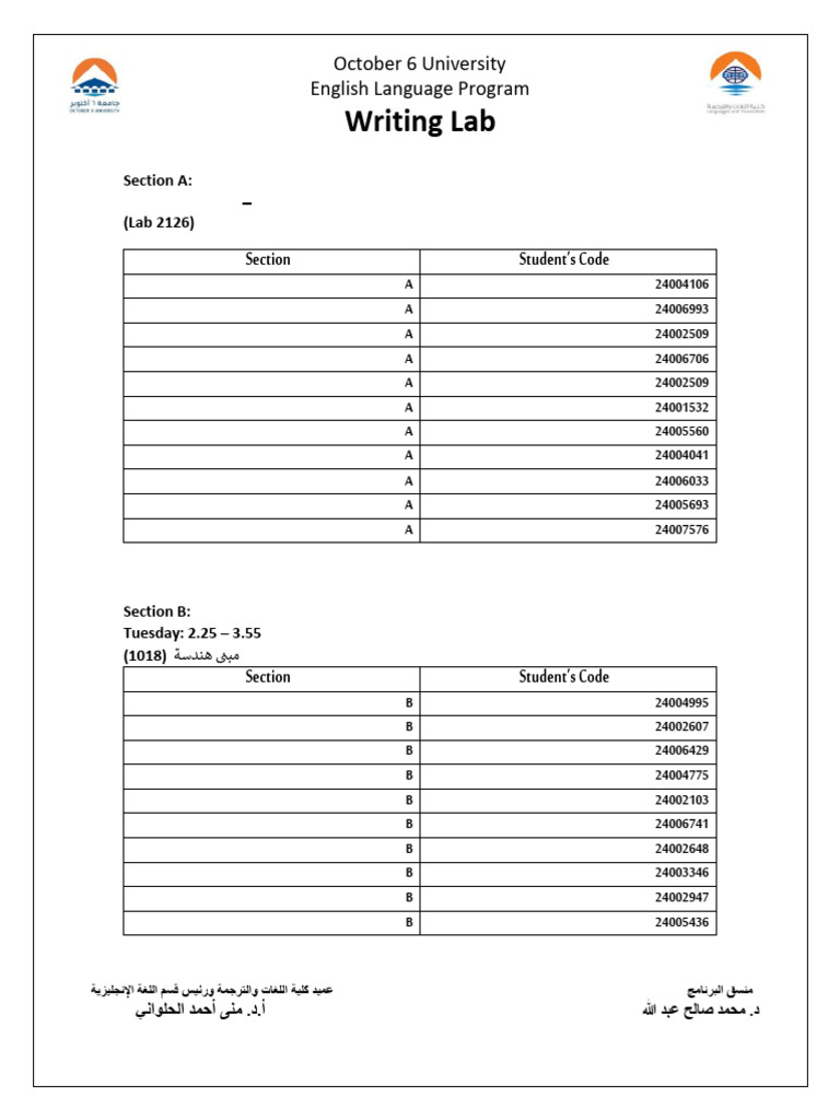 Writing Lab | PDF