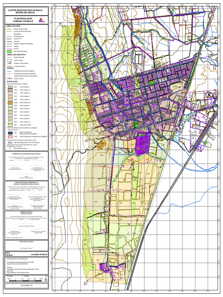 Plan Regulador Comunal Maule | PDF