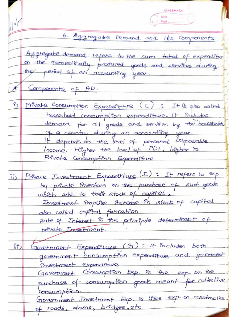 Eco Notes PRT 3 | PDF