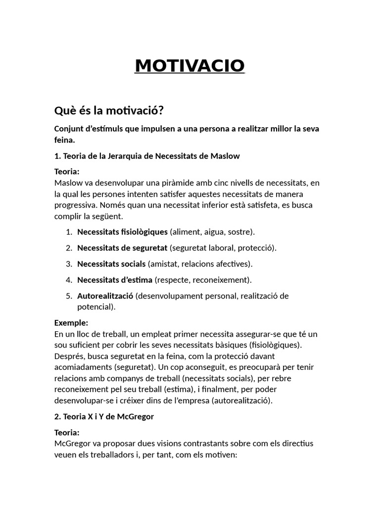 MOTIVACIO | PDF