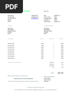Restaurant Bill Template in Word | PDF