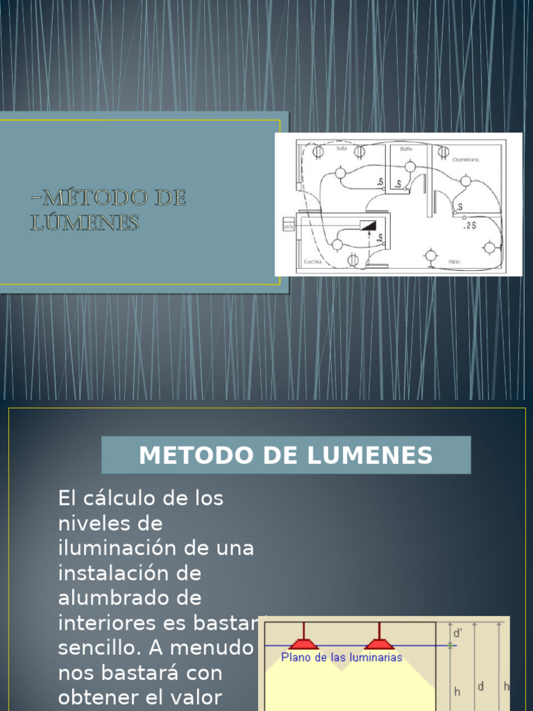 Cálculo de Iluminación Interior Eficiente | PDF