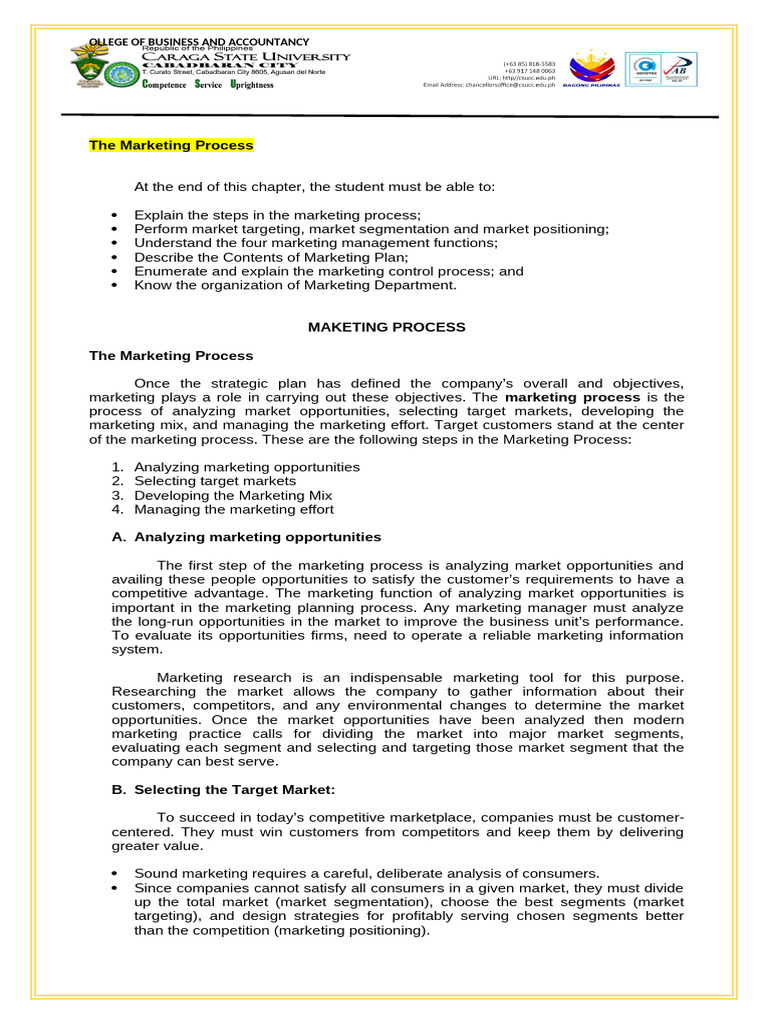 THC7-THM-CHAPTER4 | PDF | Marketing | Marketing Strategy