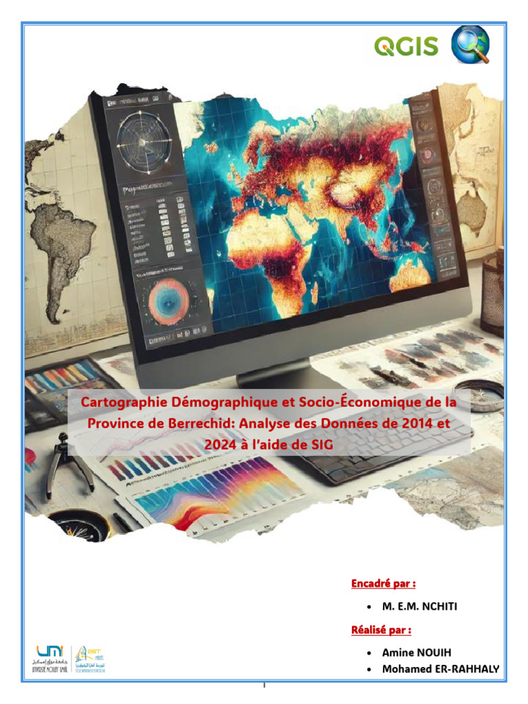 Rapport SIG (GQIS/ARCMAP) EST MEKNES | PDF | Computing