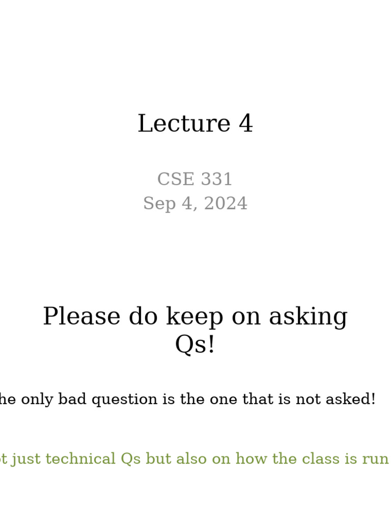 Lect 4 | PDF | Algorithms | Mathematical Proof