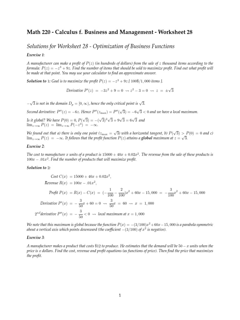 math220-wks-28-solns | PDF | Mathematical Relations | Applied Mathematics