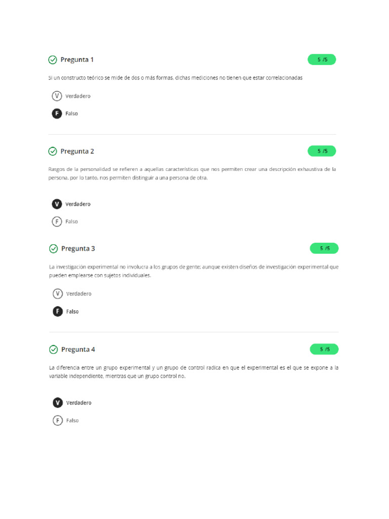 Autocorregible de La Unidad 1 | PDF
