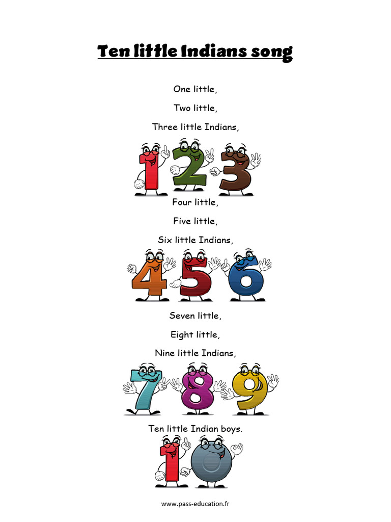 Counting Song for Kids | PDF