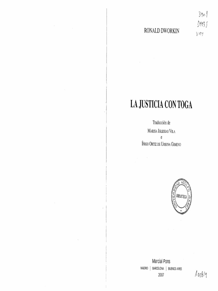 Dworkin, R. El - Postscript - de - Hart - y - El - Sentido - de - La ...