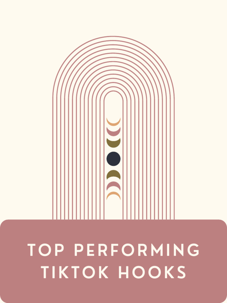 Top TikTok Hooks for Engagement | PDF | Self-Improvement