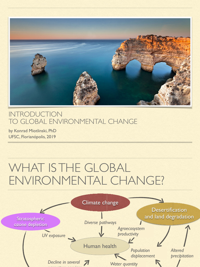 Introduction To Global Environmental Change | PDF | Greenhouse Gas ...