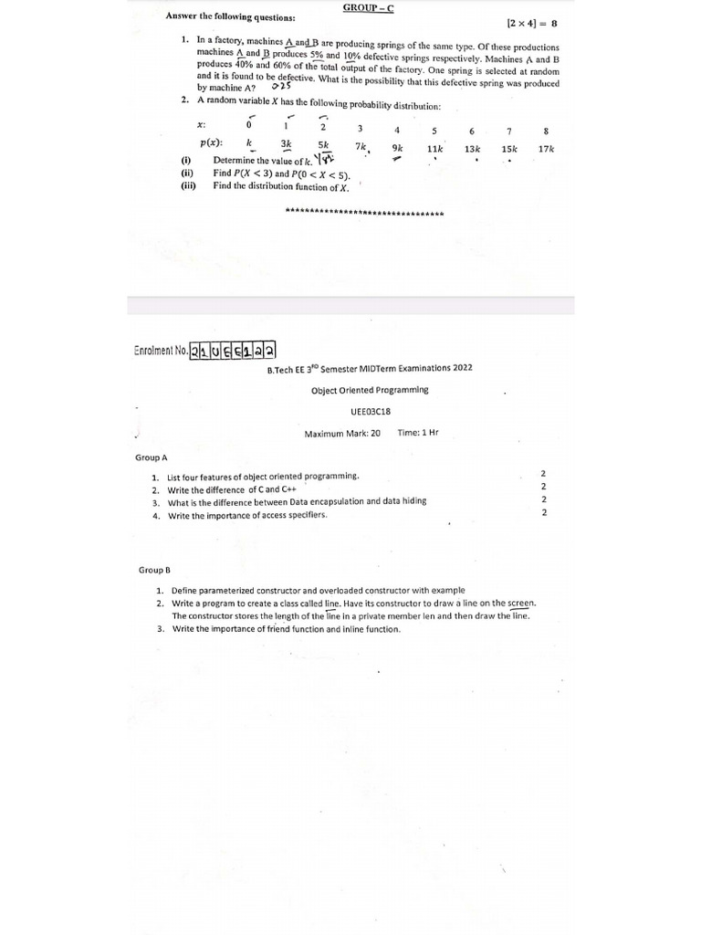 Oops Notes Midterm | PDF