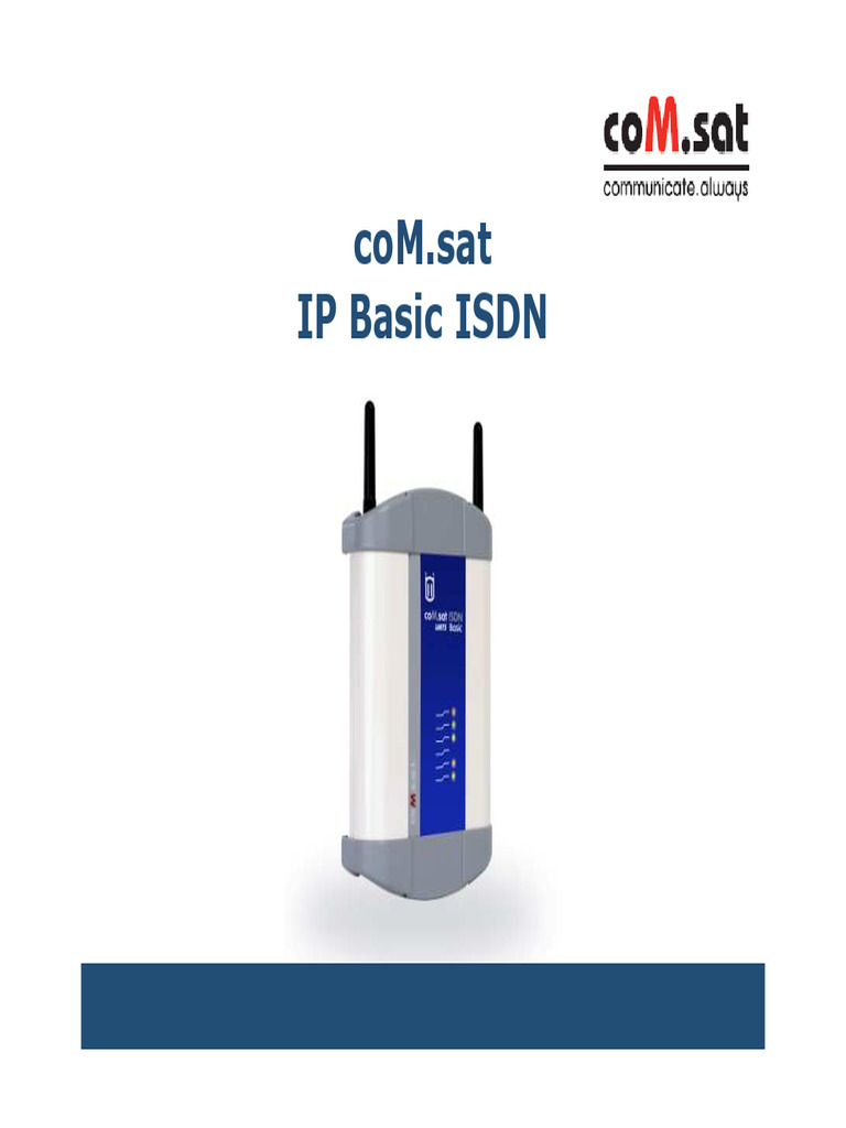 Silo - Tips - Comsat Ip Basic Isdn 1 | PDF | Voice Over Ip | Computer Network