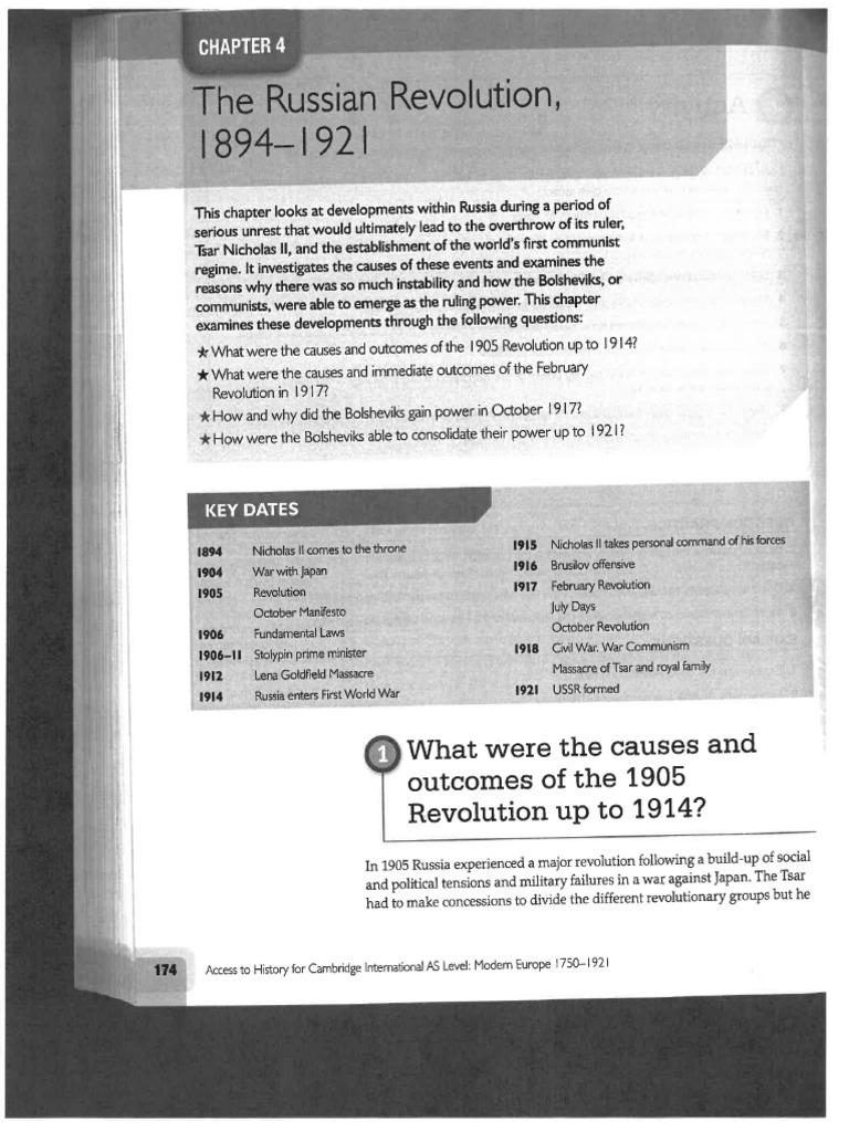 AICE Euro Russian Rev (New) | PDF