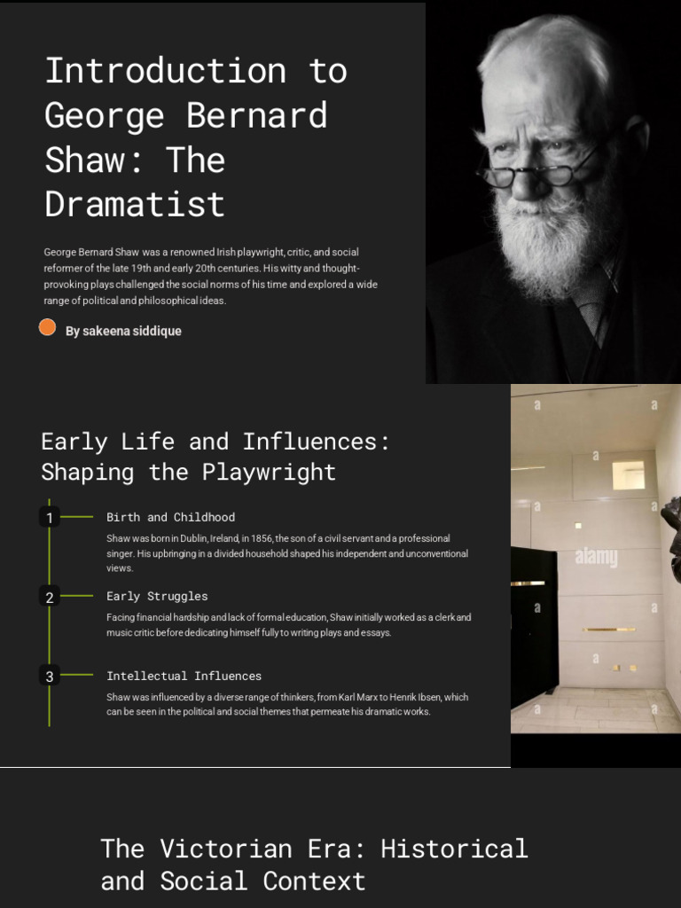 Presentation 2 | PDF | George Bernard Shaw | Realism (Arts)