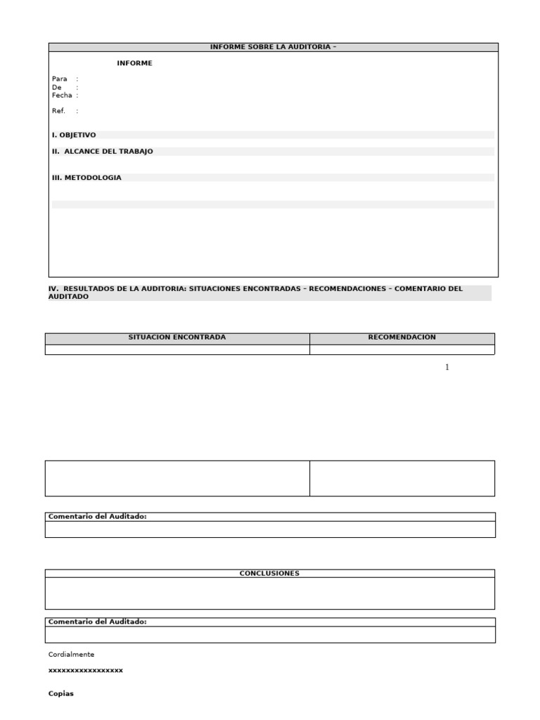 Ejemplo - Informe Detallado | PDF