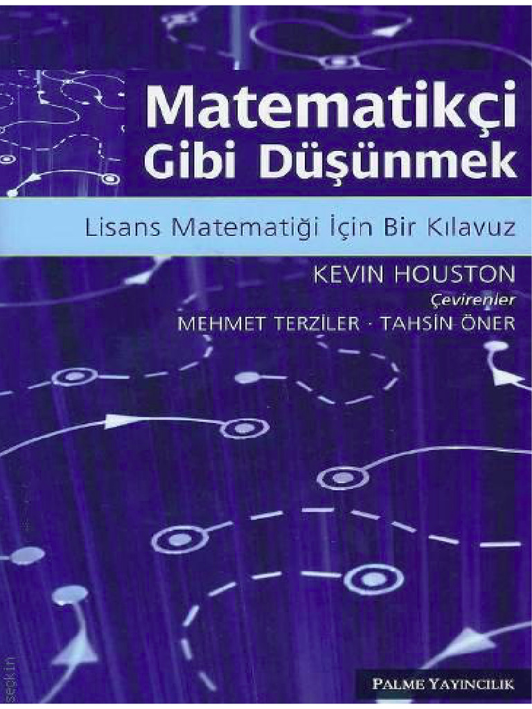 Kevin Houston - Matematikçi Gibi Düşünmek | PDF